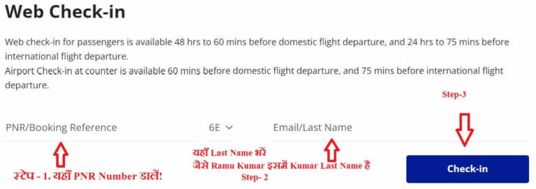 Indigo Boarding Pass Download Kaise Kare : Flight Web Check In Online ...